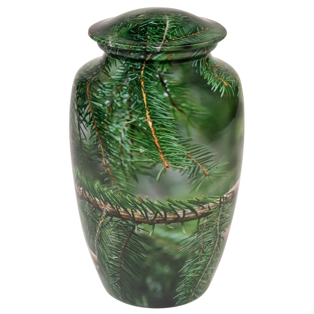 Cardinal Aluminum Cremation Urn