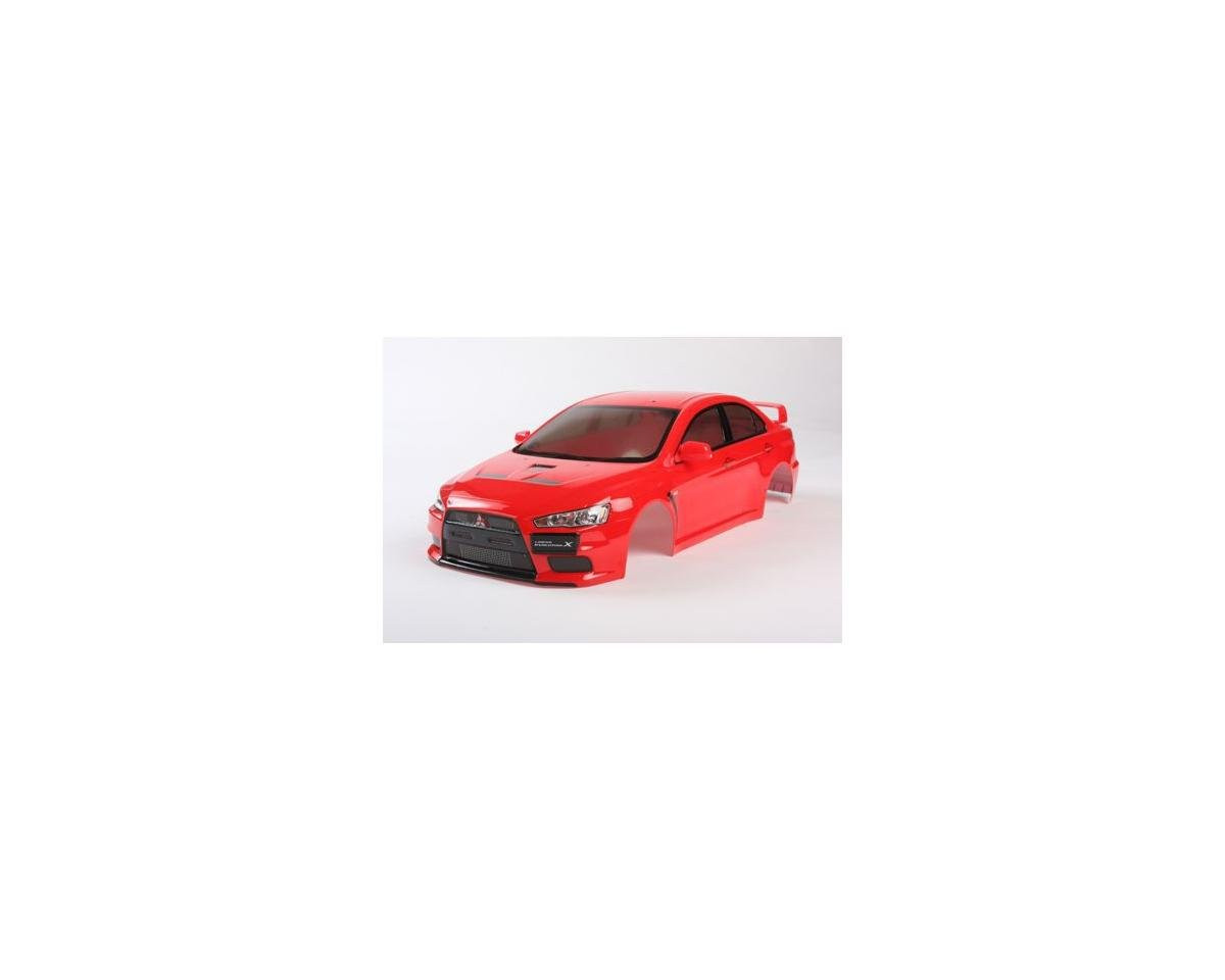 Tamiya 1/10 Mitsubishi Lancer Evolution X Body Set (Clear) - Dynamic ...