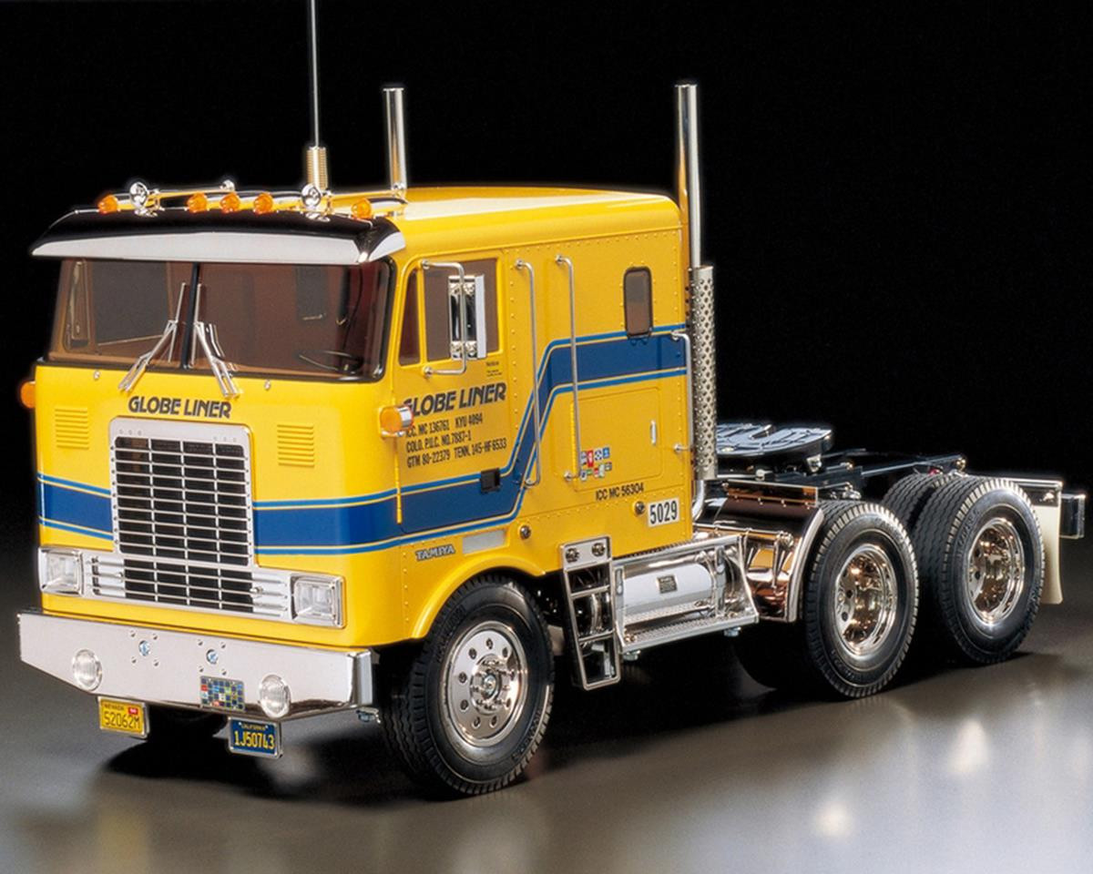 Tamiya 1/14 Globe Liner RWD Scale Electric Cabover Semi-Truck Kit ...