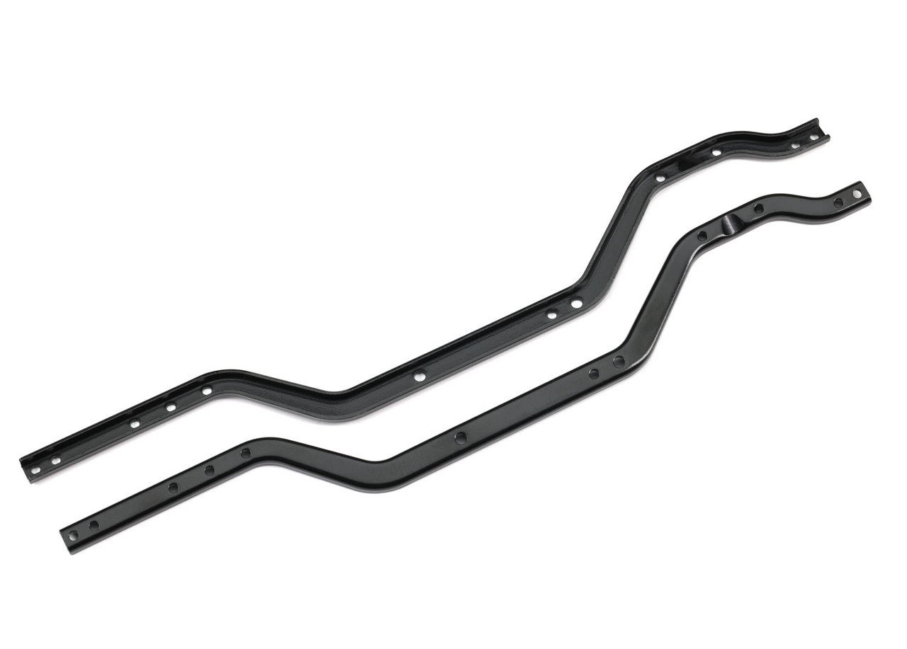 Chassis rails, 202mm (steel) (left & right) - Dynamic Performance R/C