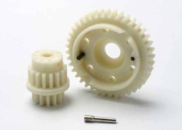 Gear set, 2-speed close ratio (2nd speed gear 40T, 13T-16T input gears ...