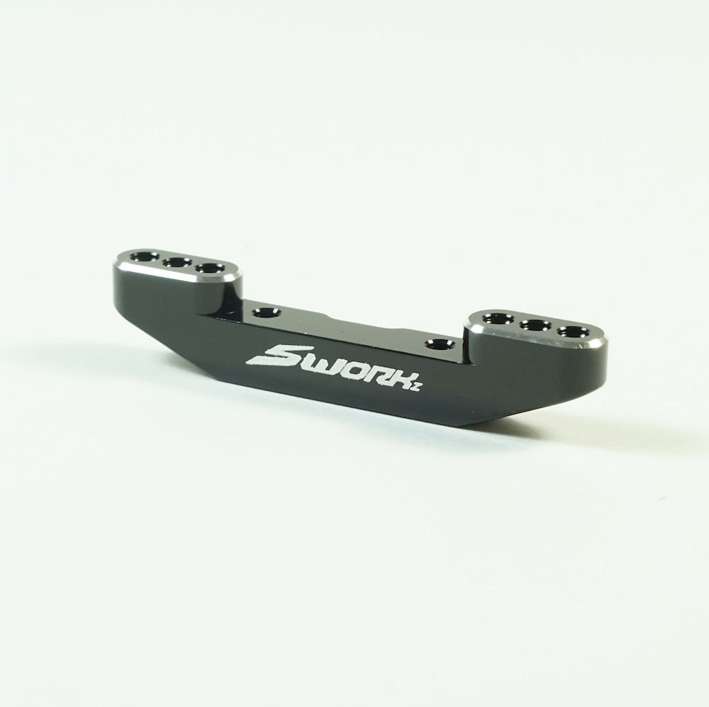 SWORKz Aluminum Front Upper Arm Holder (S12-2/D) - Dynamic Performance R/C