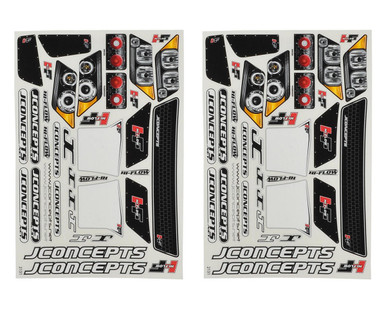JConcepts SCT Hi-Flow Decal Sheet (2) - Dynamic Performance R/C
