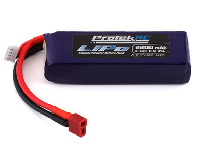 ProTek RC 3S 35C Supreme Power LiPo Battery (11.1V/2200mAh) (Engine Heater) - Dynamic ...