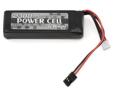 Tekin Titanium Power Cell 2S LiPo Receiver Battery Pack (7.4V/2300mAh ...