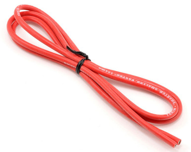 Tekin 12awg Silicon Power Wire (Red) (3') - Dynamic Performance R/C