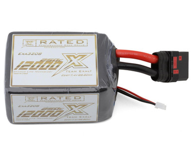 Team Exalt "X-Rated" Drag Race 2S 250C LiPo Battery (7.4V/12,000mAh ...