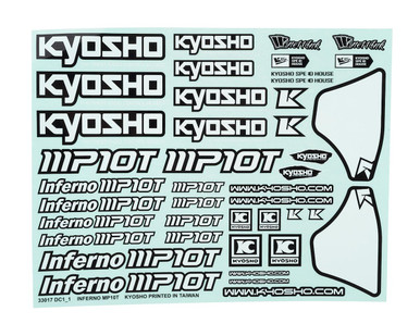 Kyosho MP10T Decal - Dynamic Performance R/C