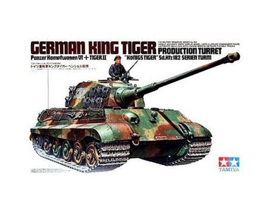 Tamiya 1/35 King Tiger Tank Model Kit - Dynamic Performance R/C