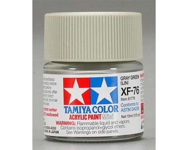 Tamiya XF-76 Flat Grey Green Acrylic Paint (10ml) - Dynamic Performance R/C