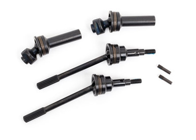 Driveshafts, front, extreme heavy duty, steel-spline constant-velocity ...