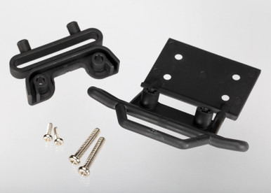 Bumper, front / bumper mount, front / 4x23mm RM (2)/ 3x10mm RST (2 ...