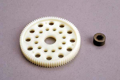 Spur gear (87-tooth) (48-pitch) w/bushing - Dynamic Performance R/C