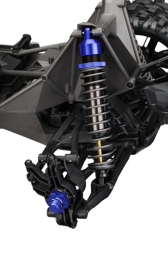 Spring retainer (adjuster), blue-anodized aluminum, GTX shocks (4 ...
