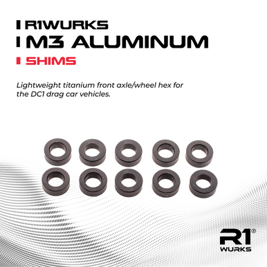 R1WURKS M3 Aluminum Shims .025