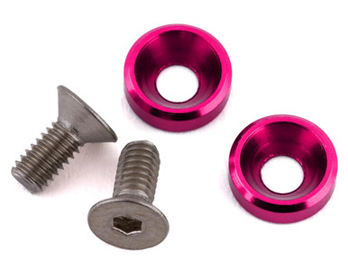 175RC Mini T/B High Load Motor Screws (Pink) (2) - Dynamic Performance R/C