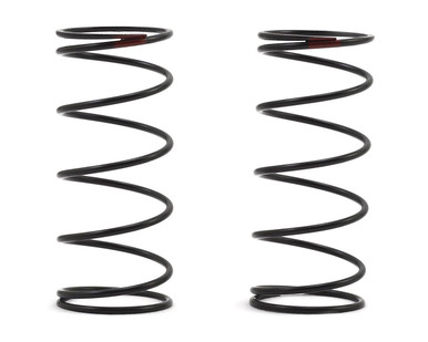 Team Associated 12mm Front Shock Spring (2) (Red/4.60lbs) (44mm Long ...