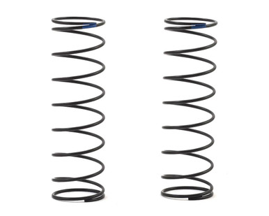 Team Associated 12mm Rear Shock Spring (2) (Blue/2.20lbs) (61mm Long ...