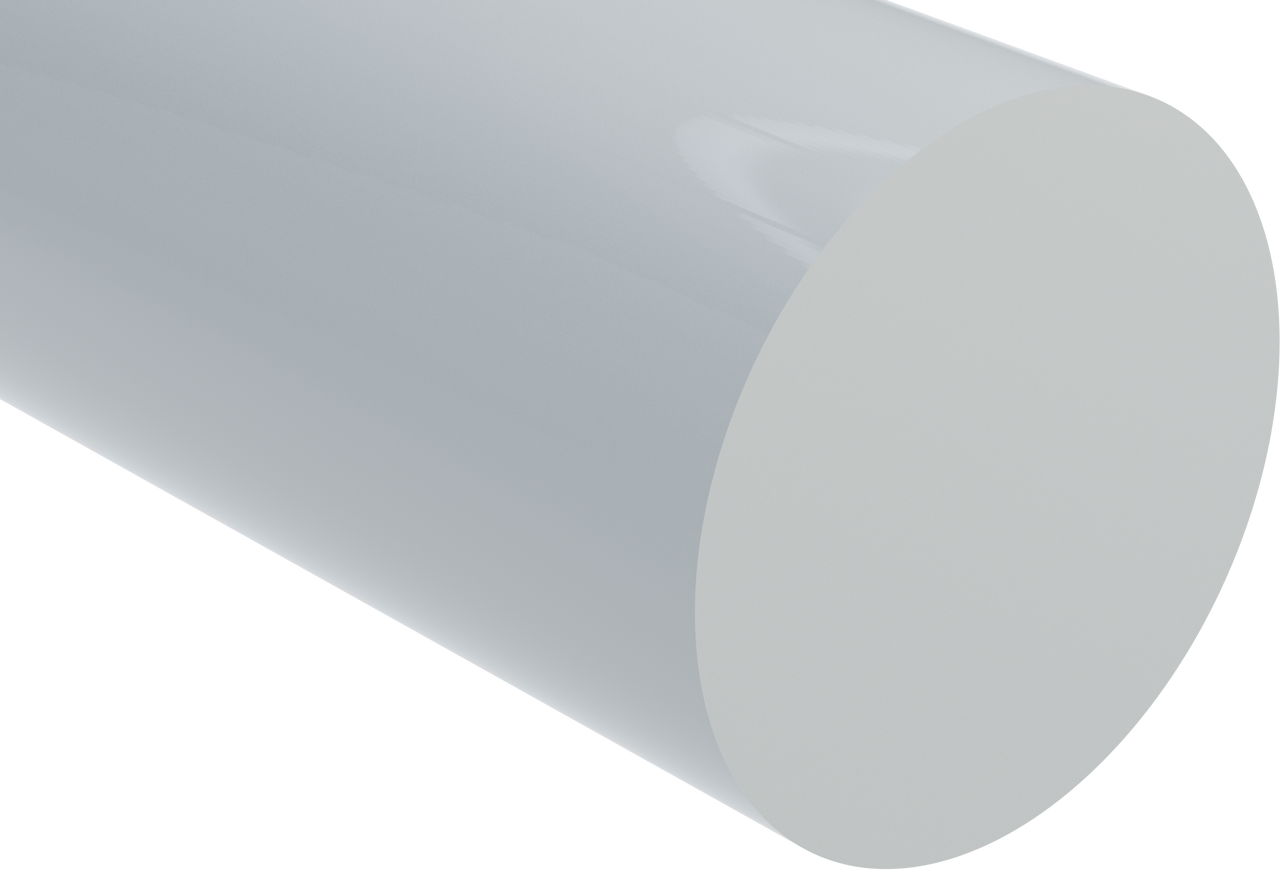 Low-Density Polyethylene (HDPE) Natural Round Rod