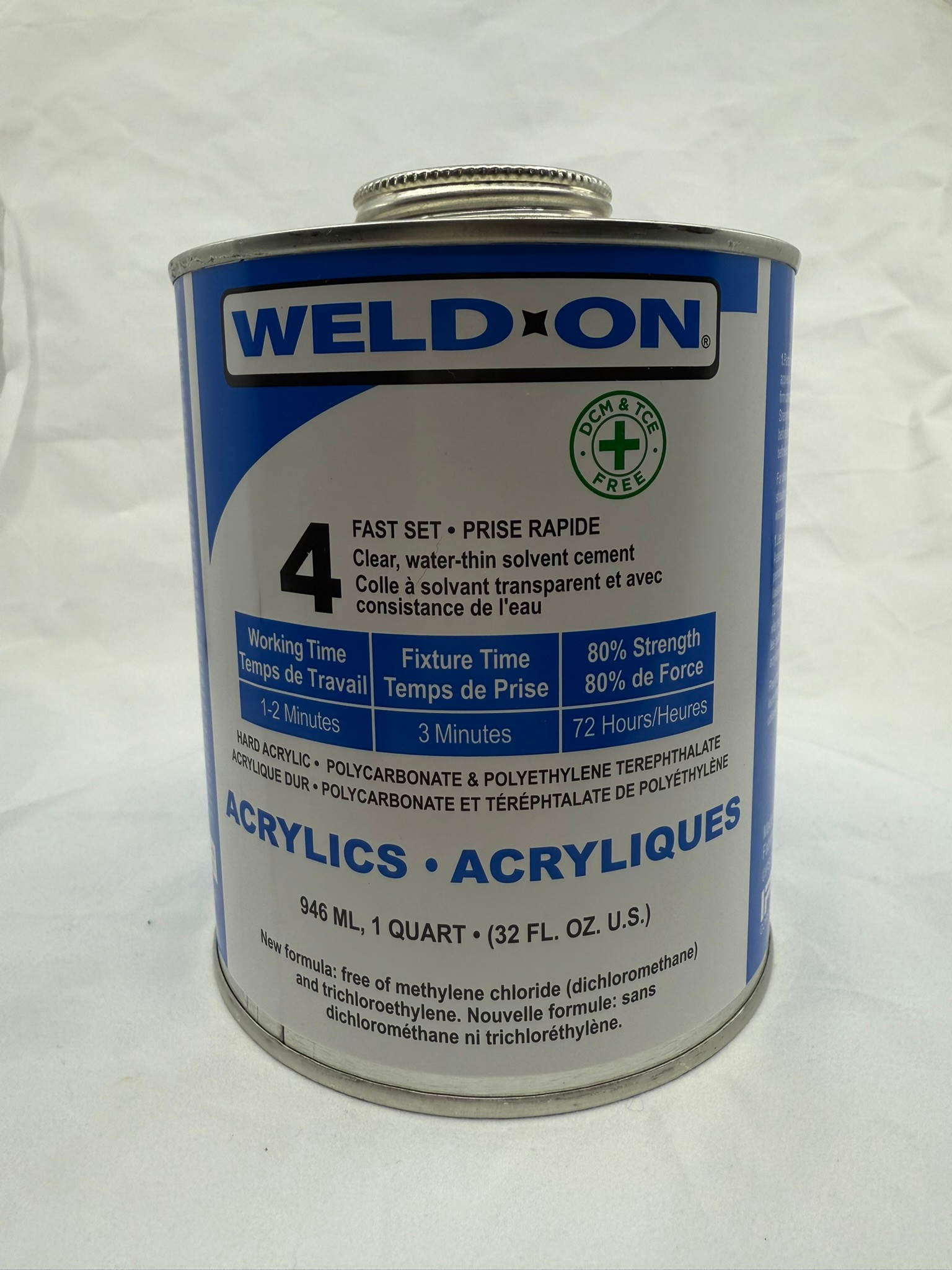 SCIGRIP IPS Weld-On #4 (DCM & TCE Free Formula) – Blush-Resistant ...