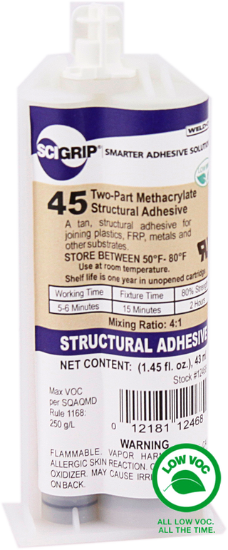Weld-On #45 Adhesive: Strong Bonds Across Different Materials