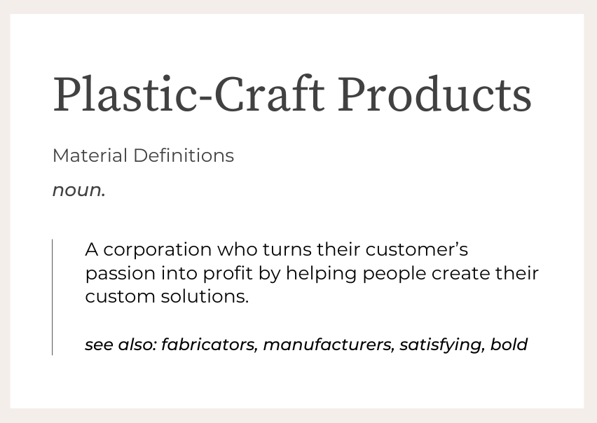 Essential Material Properties Glossary for Plastics - Plastic-Craft Products