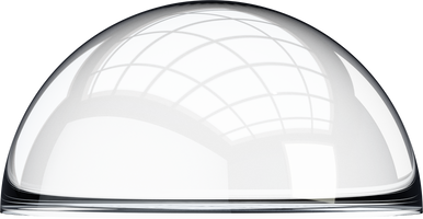 Acrylic Clear Half Sphere – Ideal for Visual Displays & Custom Fabrication