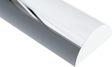 Acrylic Extruded Half-Round Rod - Versatile Material