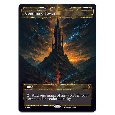 Command Tower Proxy for MTG