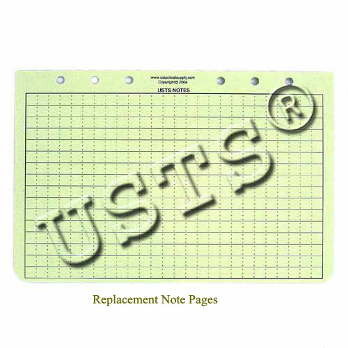 US Tactical Supply Sniper Data Book Replacement Pages - Triad Tactical Inc