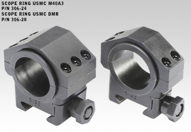 Badger Rings 306-24, .886, 30mm - Triad Tactical Inc