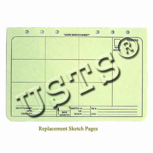 US Tactical Supply Sniper Data Book Replacement Pages - Triad Tactical Inc