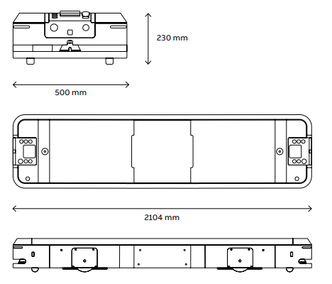 AMR T702 | 2000kg payload with 1600 N towing capacity.