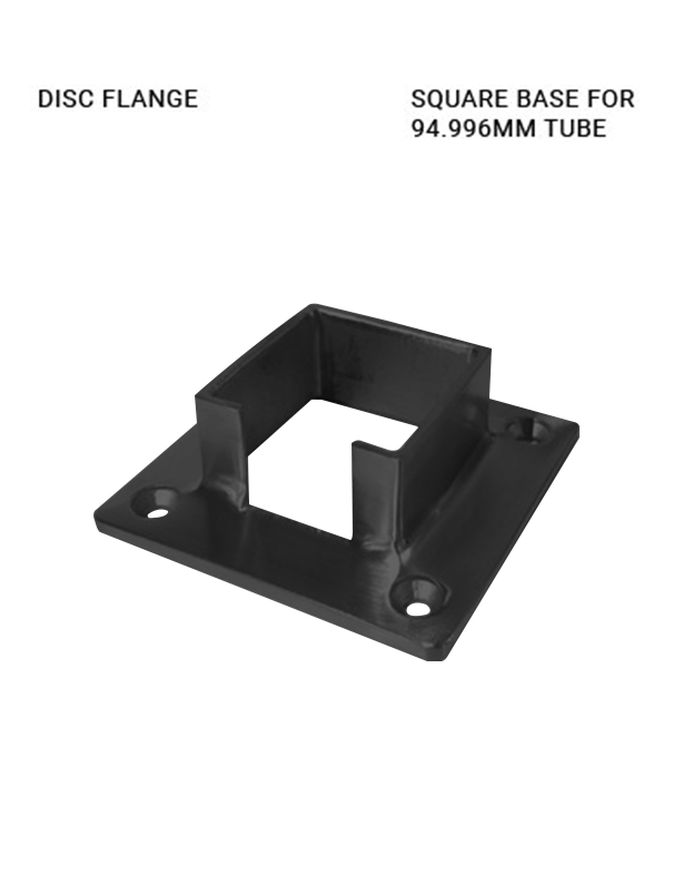 DF666010040SNC SQUARE BASE FLANGE IN SS316