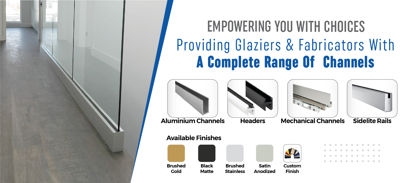 TAG Hardware - One Stop Shop for All Your Glass Solutions
