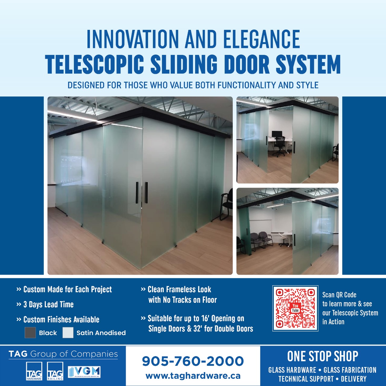 Innovation and Elegance with Telescopic Sliding Door System by TAG ...