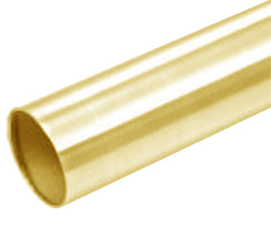 TU6421920RBG | TUBE ROUND 1-5/8" DIA | 2.0 MM THICK | BRUSHED GOLD ...