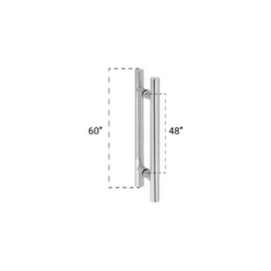 LH48X48BS Ladder Handle 48"X48" in Brushed Finish