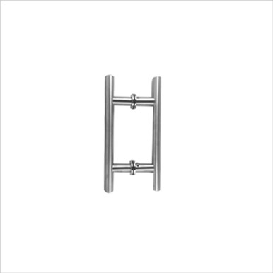 LHS6X6CMBN Ladder Handle 6x6 in Brushed Nickel Finish