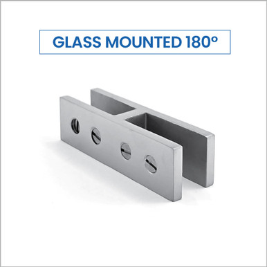 GC5GGLIN1012BS, GC5GGLIN1012BS 180DEG GLASS TO GLASS BRACKET FOR 10 ...