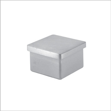END CAP SQUARE FLAT SS 316 FOR 40 X 40 MM PIPE - TAG HARDWARE