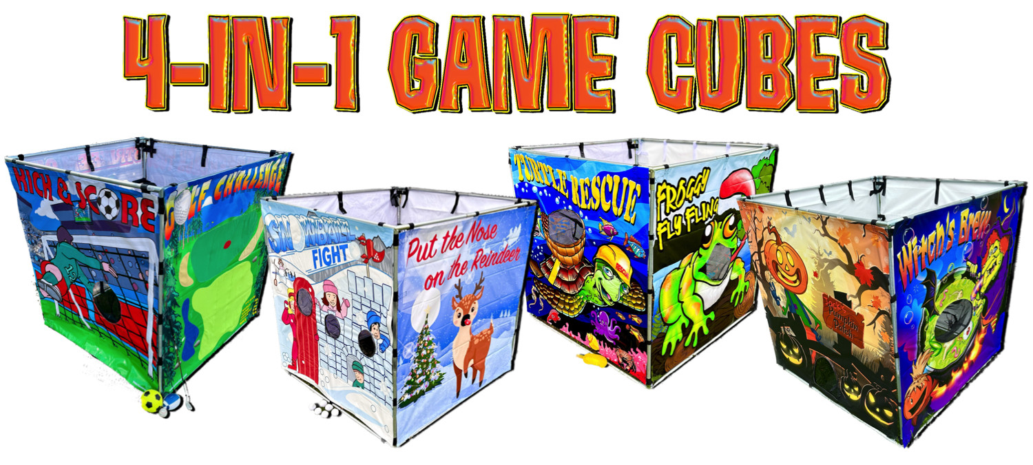 Giant Carnival Games - Game Cubes - Twister Display