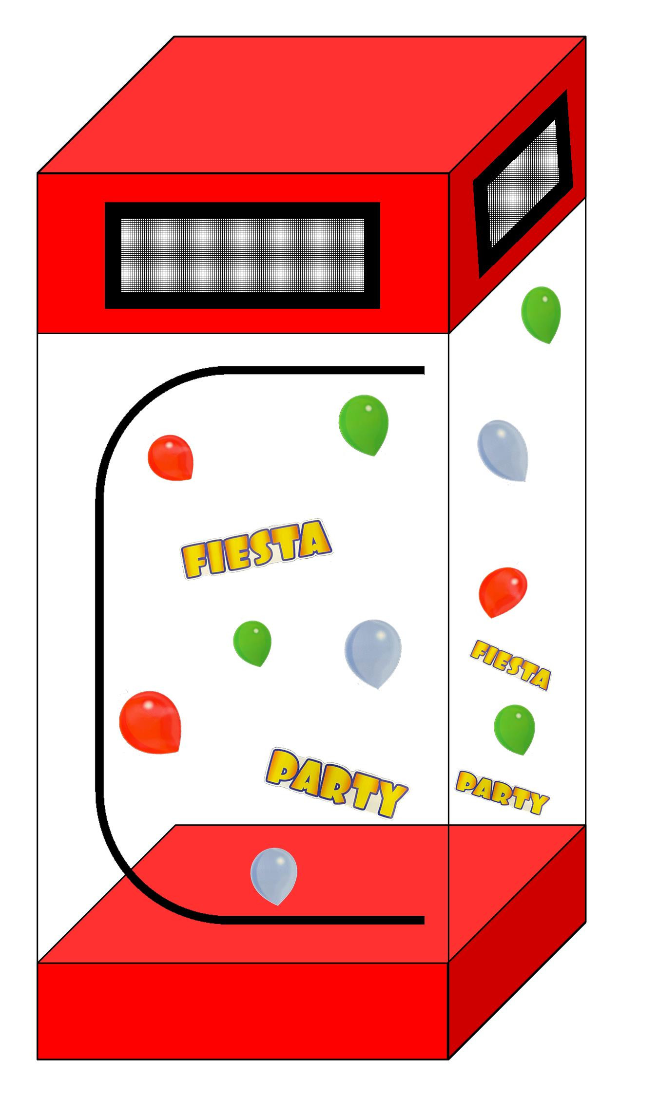 Money Machine Vinyl Booth, Party Machine