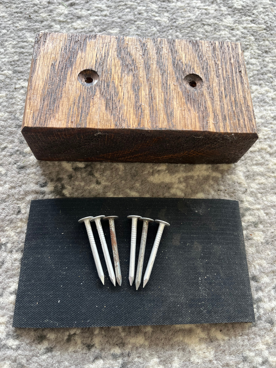 Easy Striker Wood Block, Back