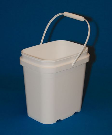 1 GALLON TALL RECTANGULAR EZ STOR® PLASTIC CONTAINER WITH HANDLE
