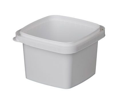 IPL Series 16 oz. Square Plastic Container