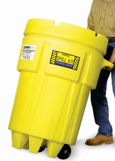 95 GALLON PLASTIC SALVAGE OVERPACK DRUM