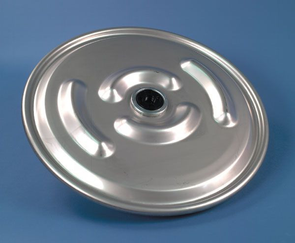Stainless Steel IBC Lid - Fusible Poly Vent Closure