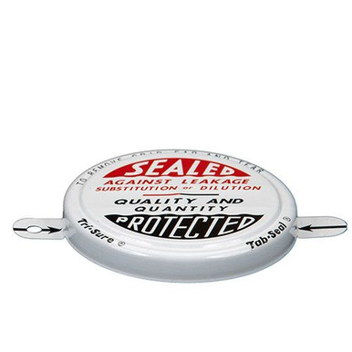 2 INCH ROUND HEAD STEEL CAPSEAL, SEAL PROTECTED PRINTED