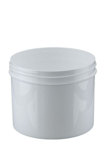 32 oz Wide Mouth Polypropylene Jar - White